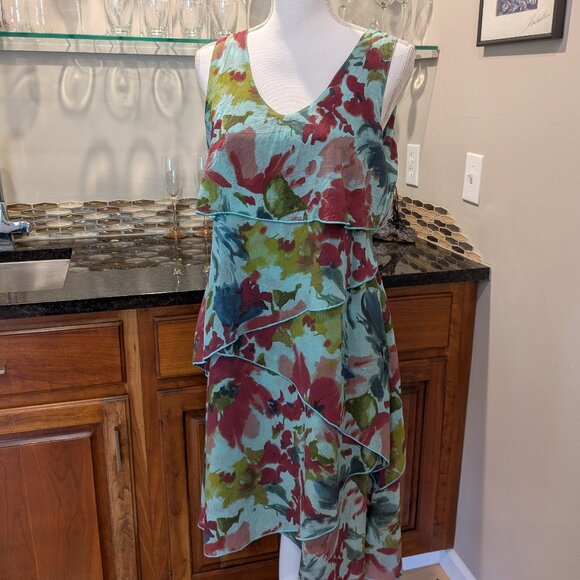 Click | Dresses | Stunning Vintage Y2k Click By Color Me Cotton Floral ...
